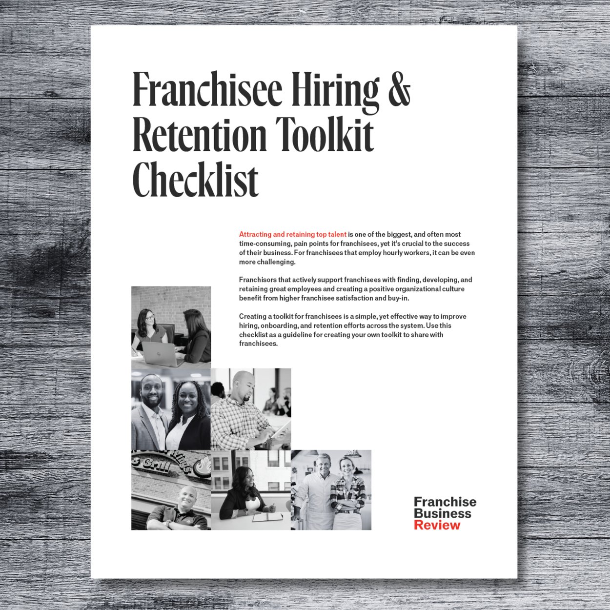 Franchisee Hiring & Retention Toolkit | Free Checklist